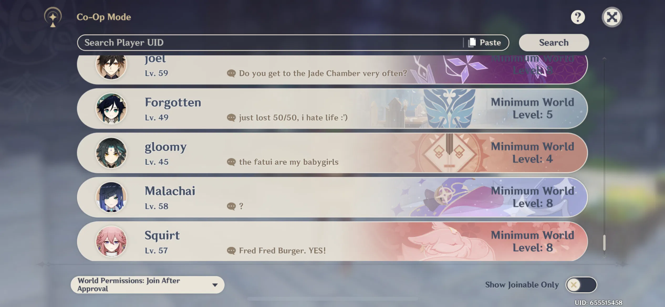 More signatures! Genshin Impact | HoYoLAB