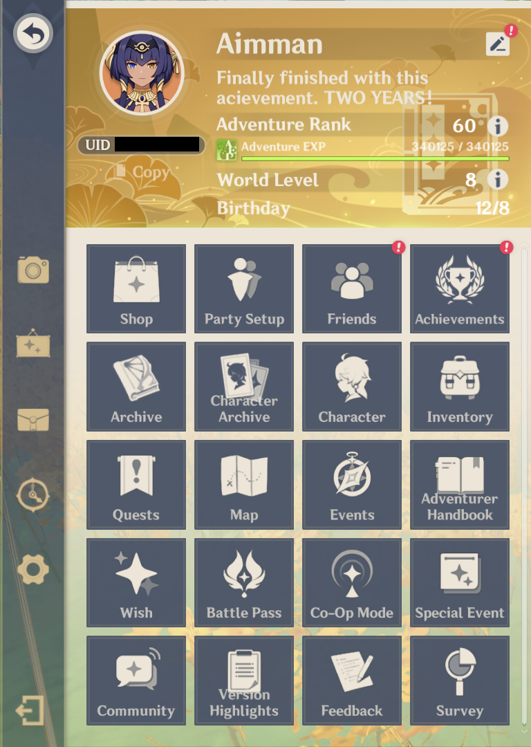 Finally finished with this achievement. For 2 YEARS! I've been trying ...