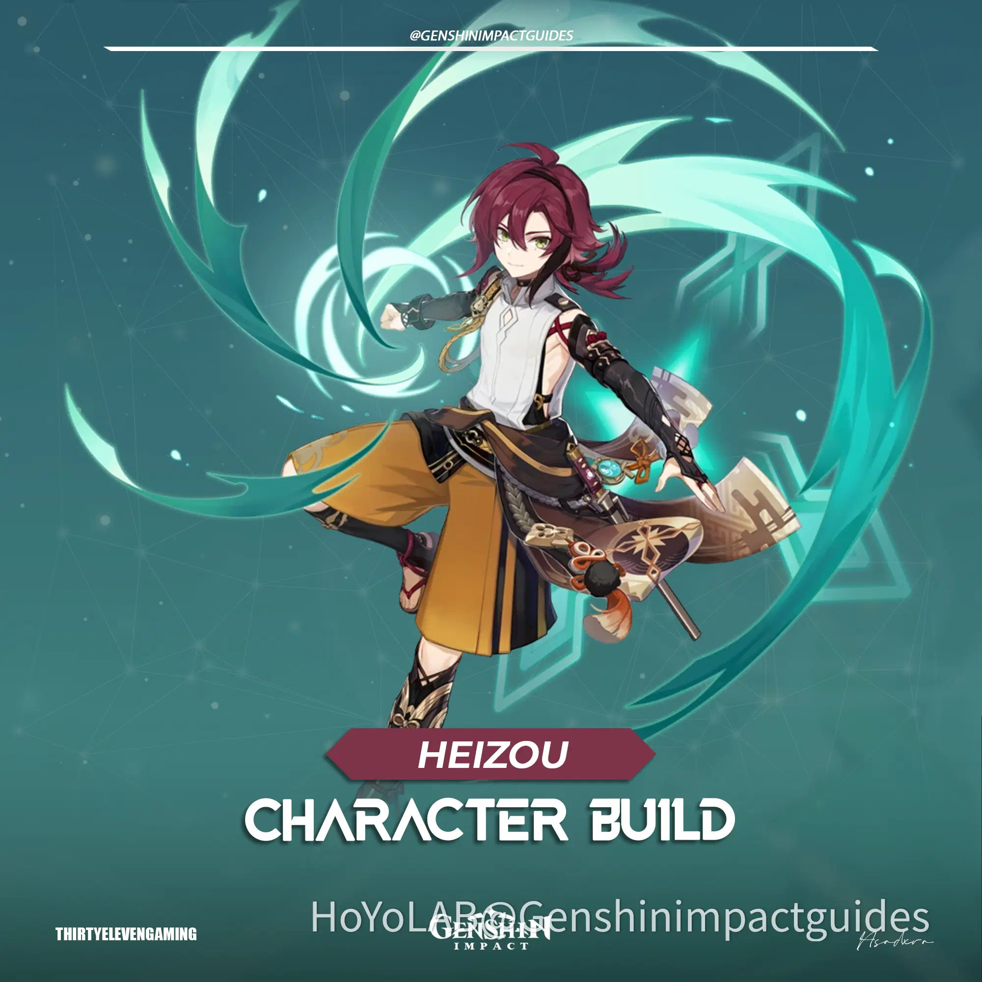 Heizou On Field Best Build 🍃🍂 Genshin Impact | HoYoLAB