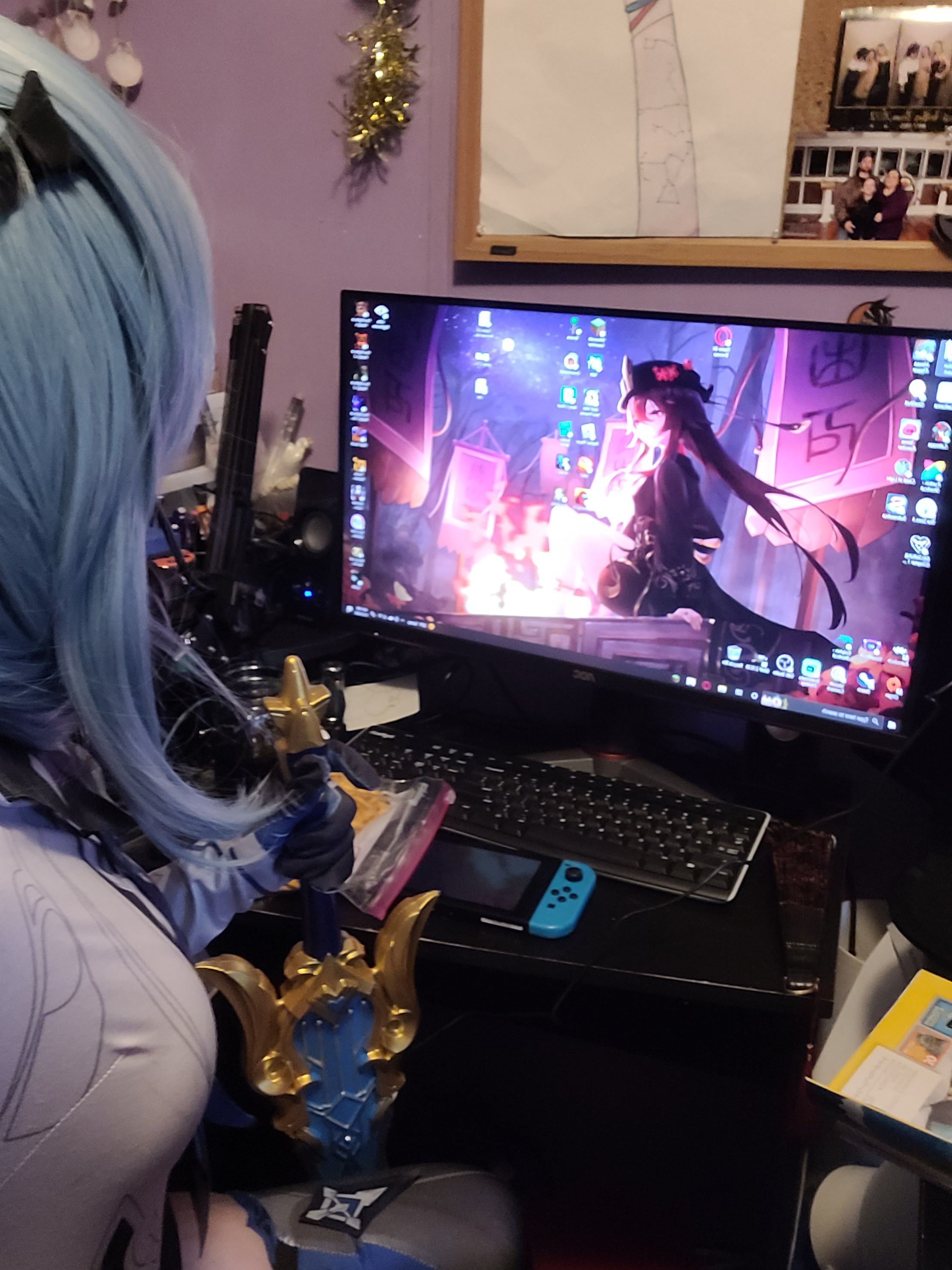 Come join my live stream soon, I'll have my Webcam on :D Genshin Impact | HoYoLAB