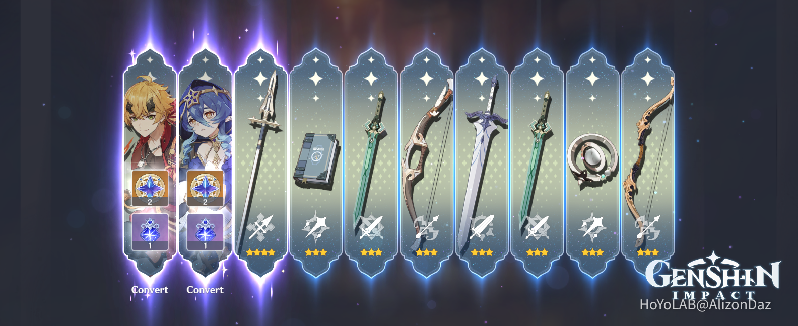 First Two 10 Rolls🥲 Genshin Impact | HoYoLAB