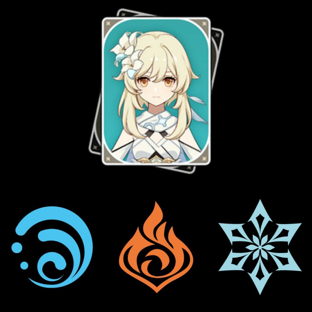 Ideas Or Theory For Hydro, Pyro, and Cryo Traveller Genshin Impact ...