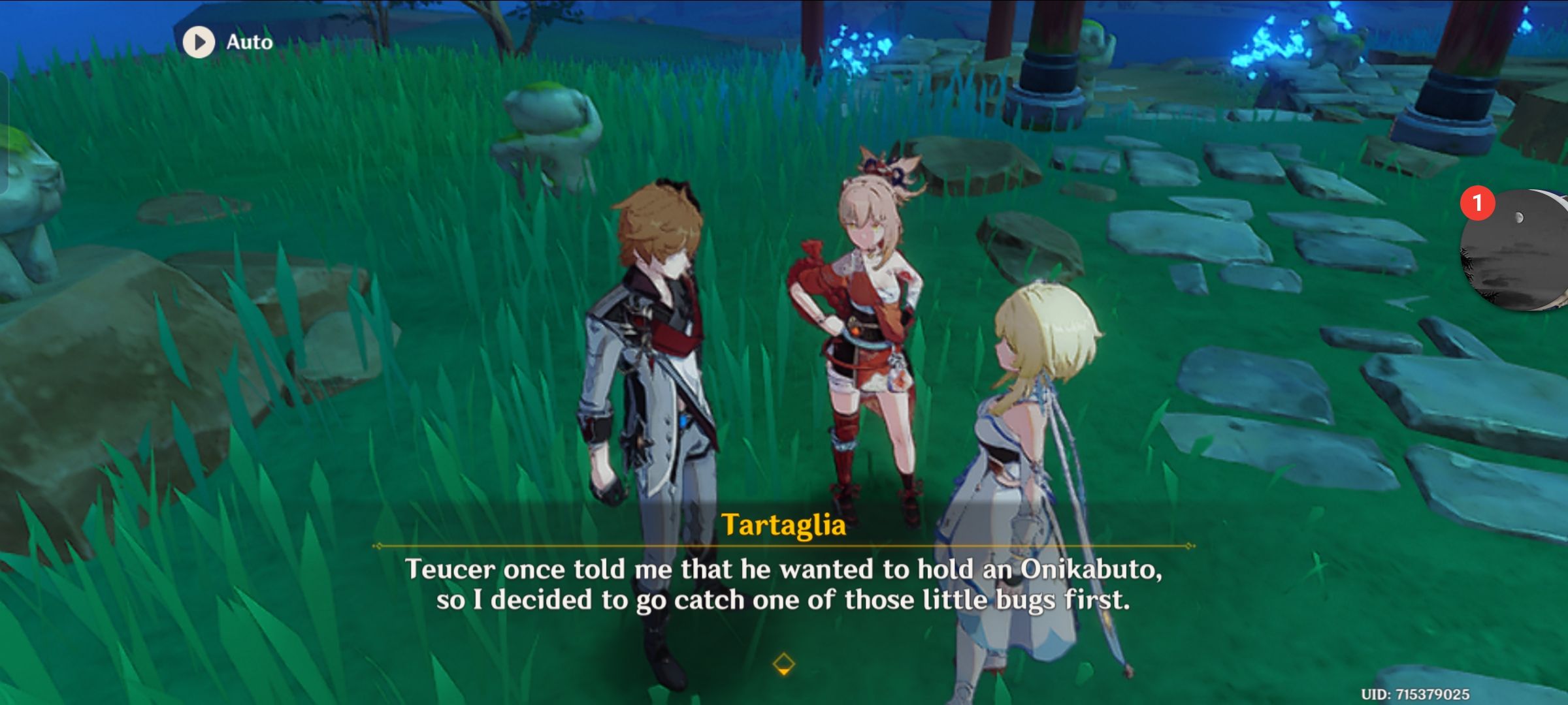 It's so cute that Tartaglia cares for his family that much Genshin ...