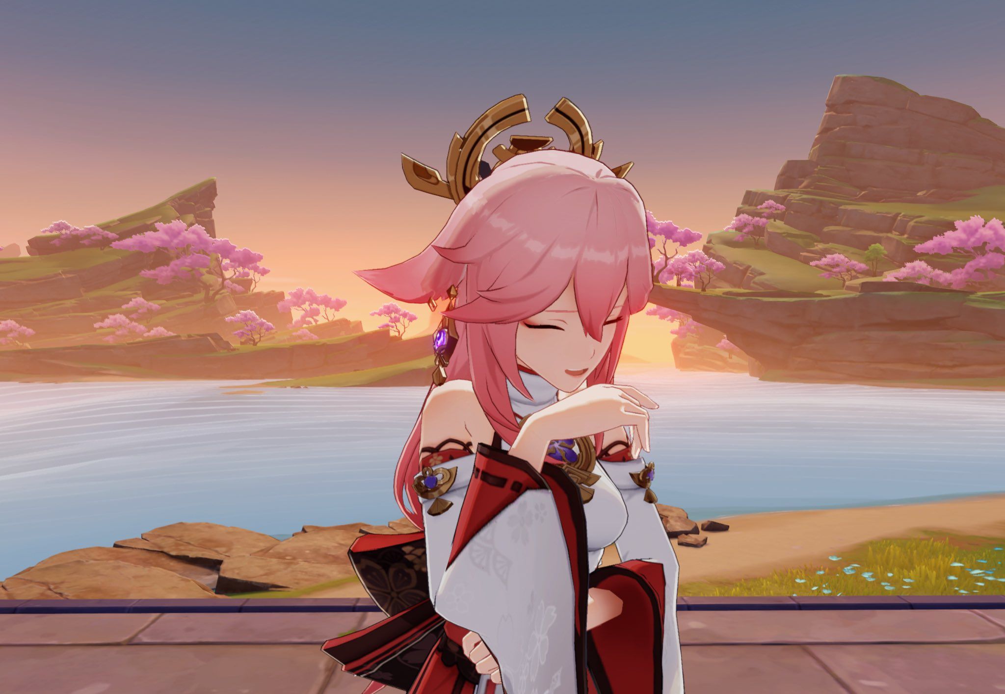 Miko, my beloved Genshin Impact | HoYoLAB