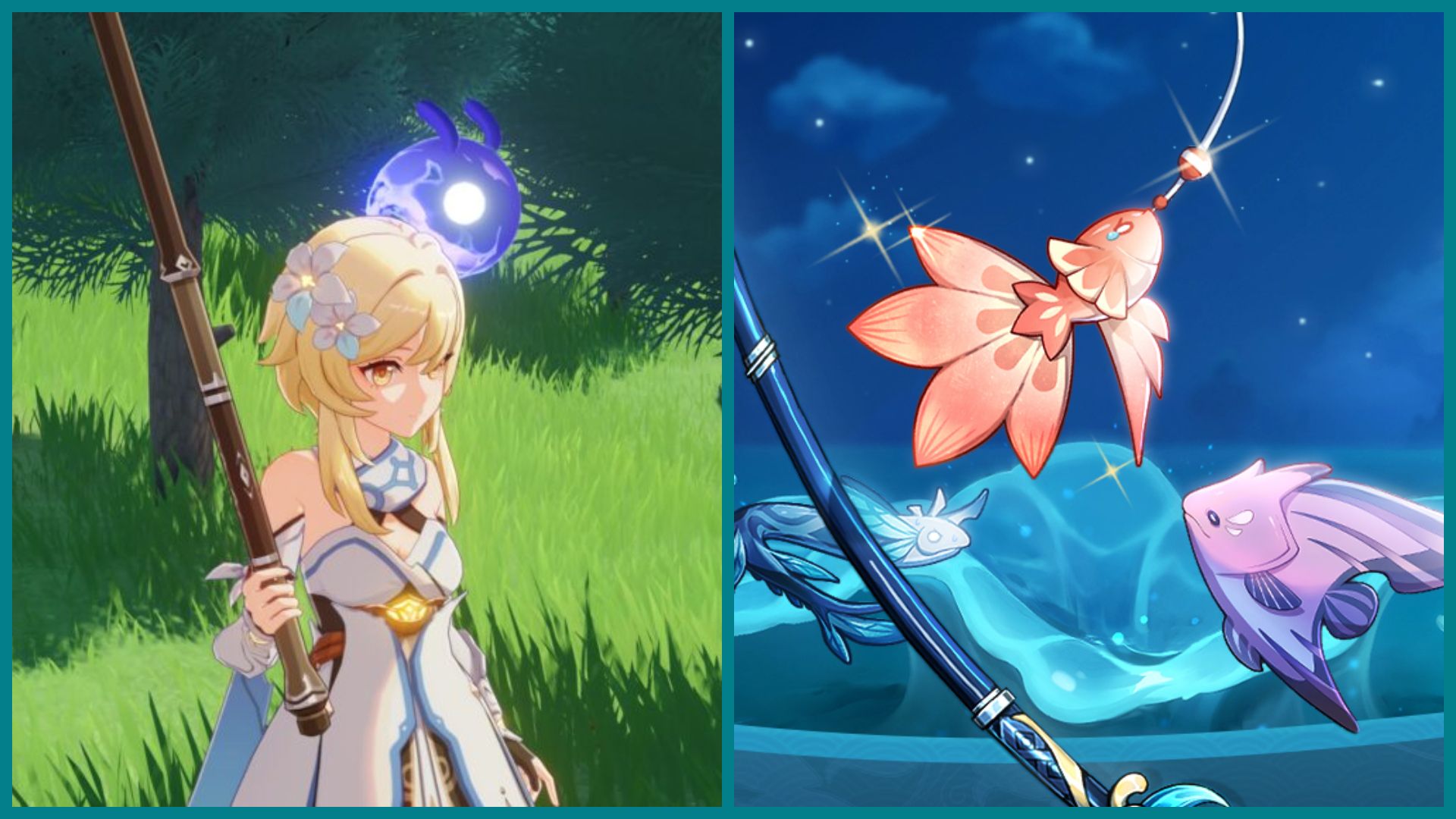 Y'all go fishing? Genshin Impact | HoYoLAB