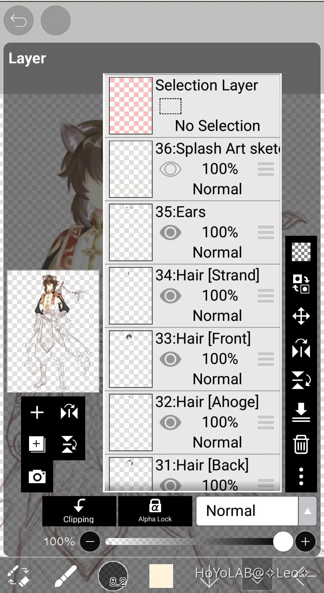 Sumeru Pyro OC WIP #3 Genshin Impact | HoYoLAB