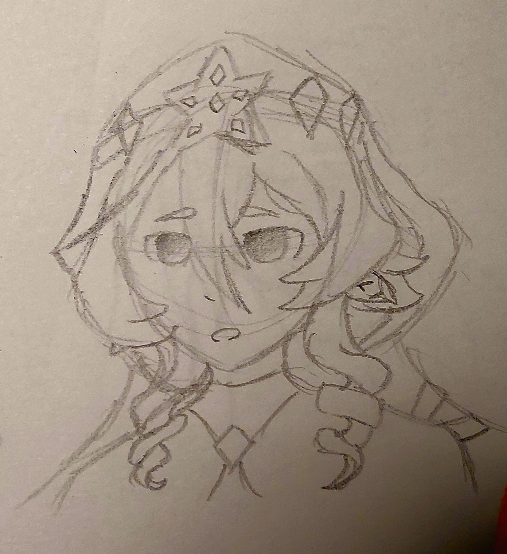 first time ever drawing Layla! Genshin Impact | HoYoLAB