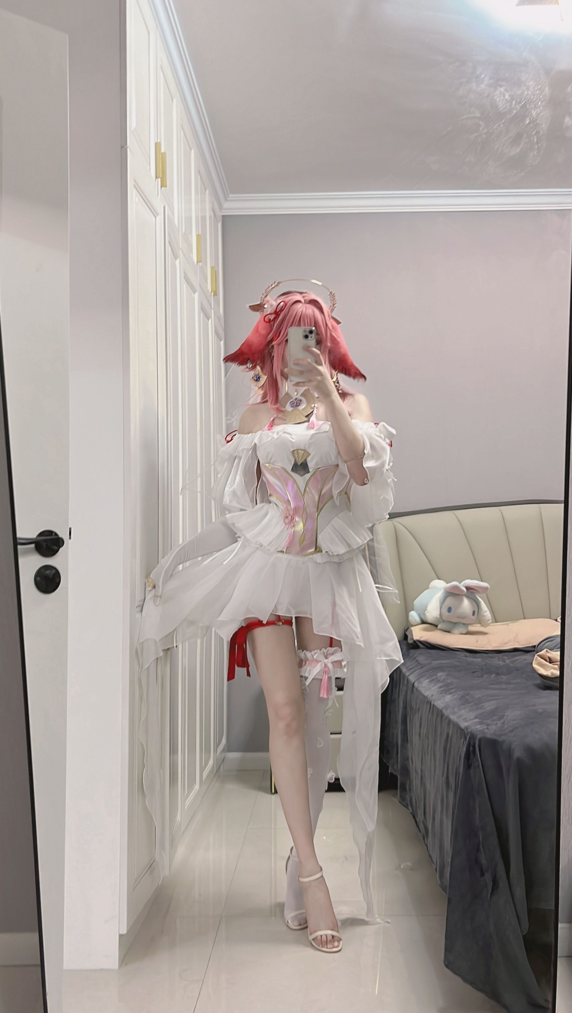 Wedding Dress Yae Miko Cosplay 🦊🌸 | Genshin Impact | HoYoLAB