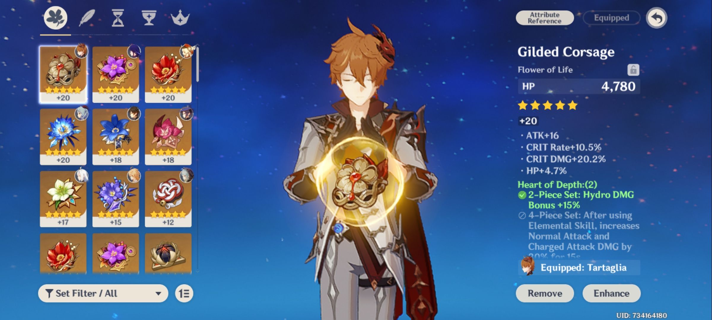 is it good artifacts for Childe? Genshin Impact | HoYoLAB