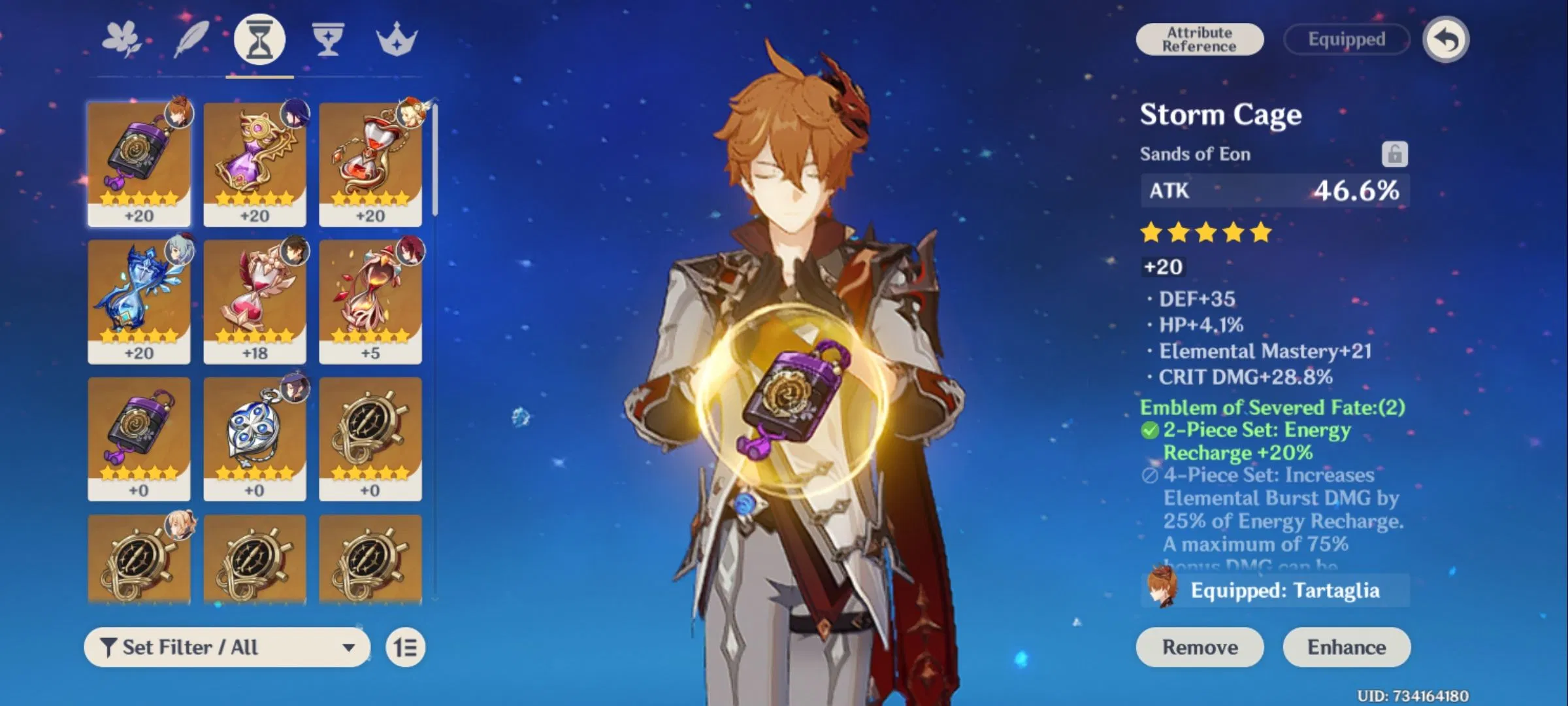 is it good artifacts for Childe? Genshin Impact | HoYoLAB