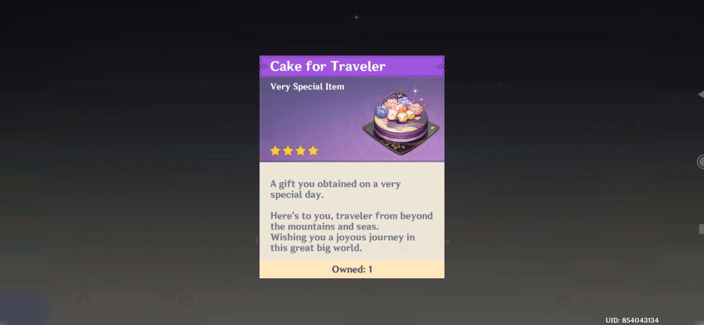 Birthday Cake Genshin Impact | HoYoLAB