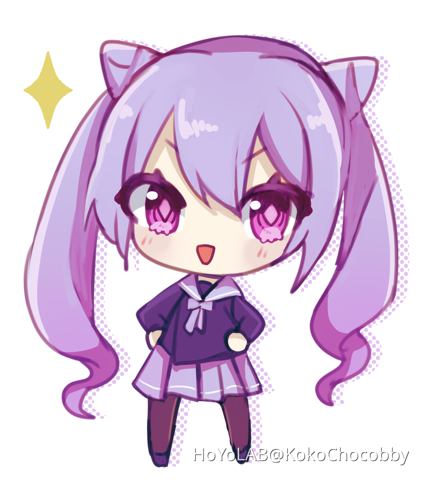 keqing chibi Genshin Impact | HoYoLAB