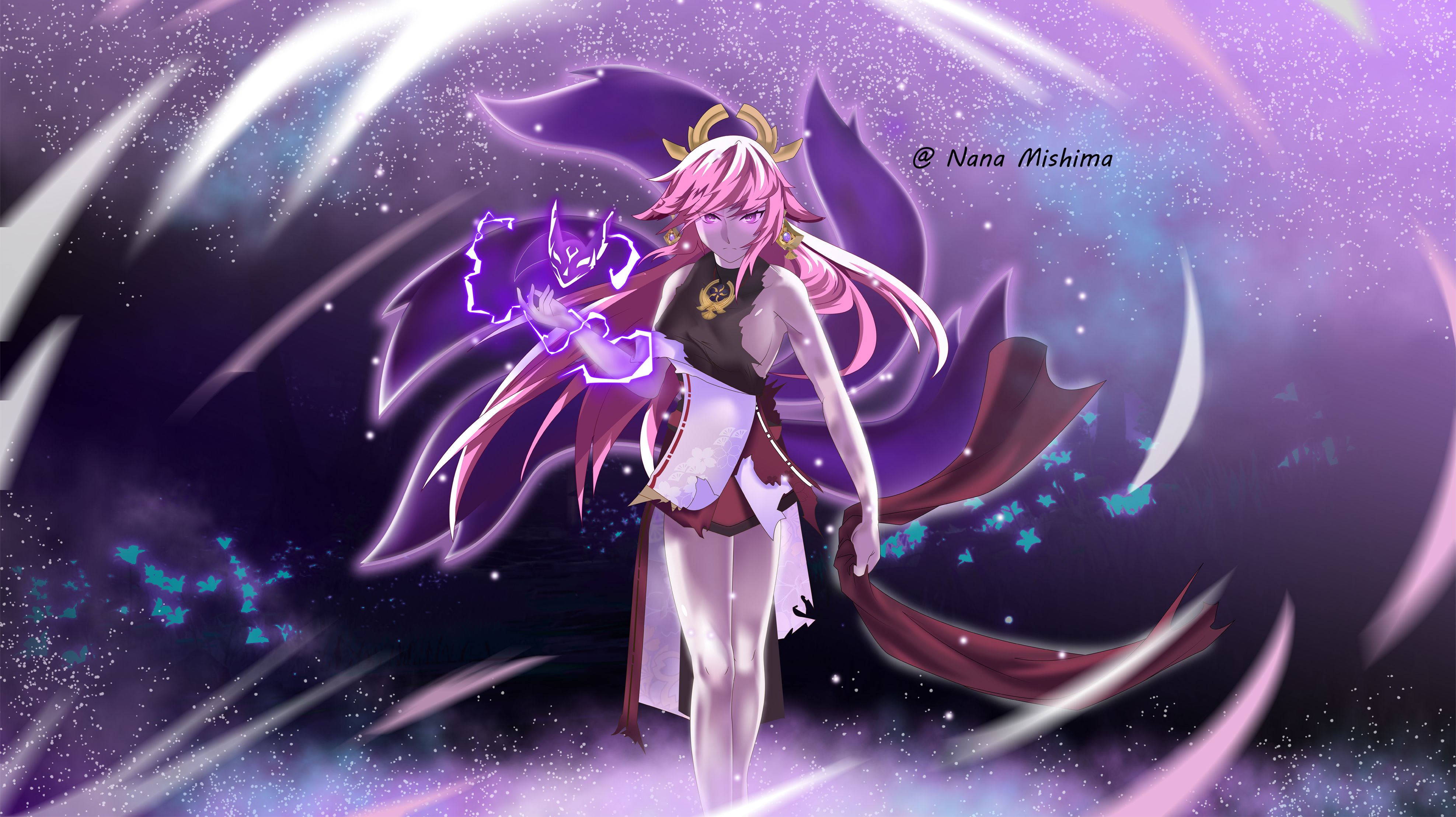 Rage of The Fox - Yae MIko Genshin Impact | HoYoLAB