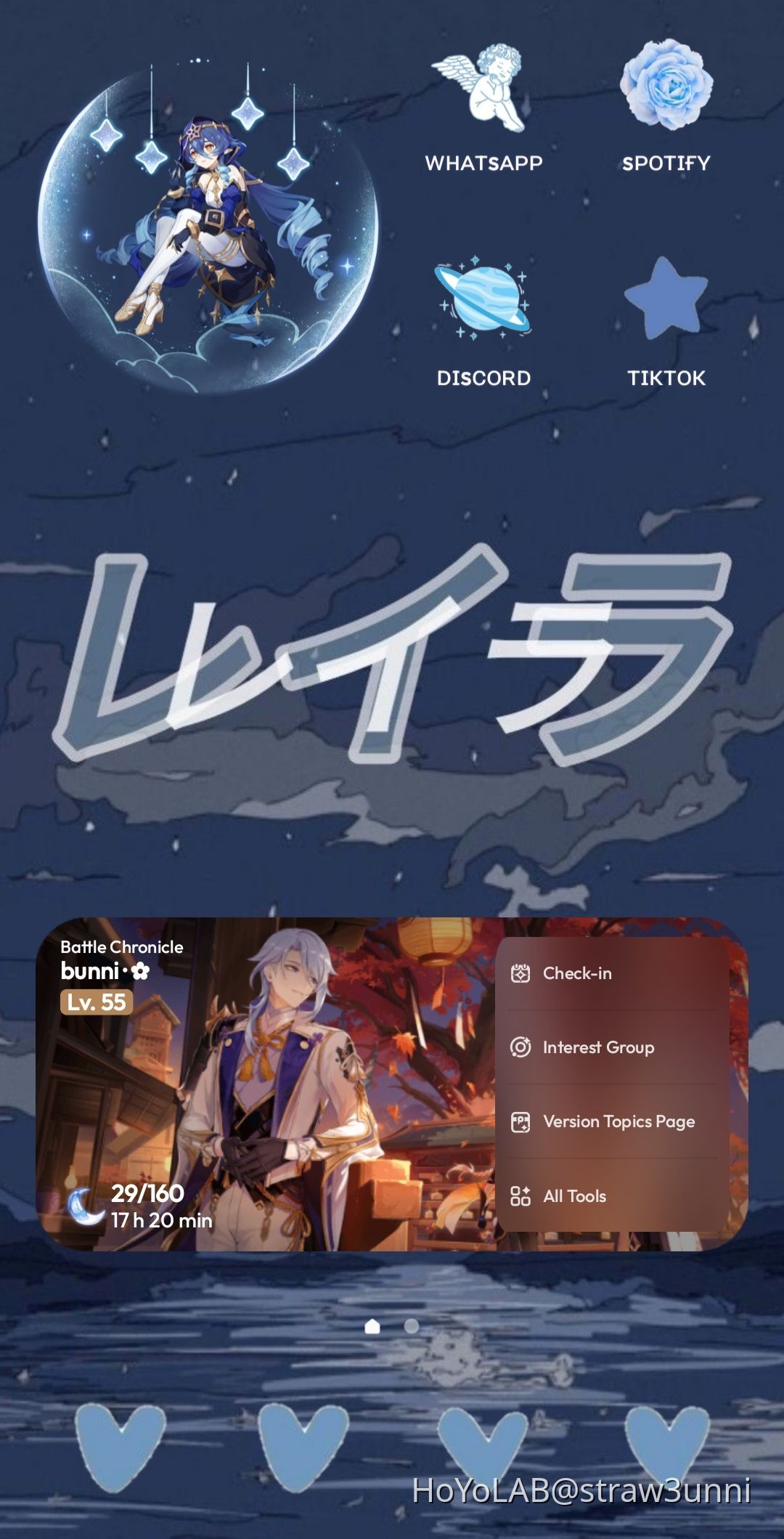 Layla Homescreen Layout ☆ Genshin Impact | HoYoLAB
