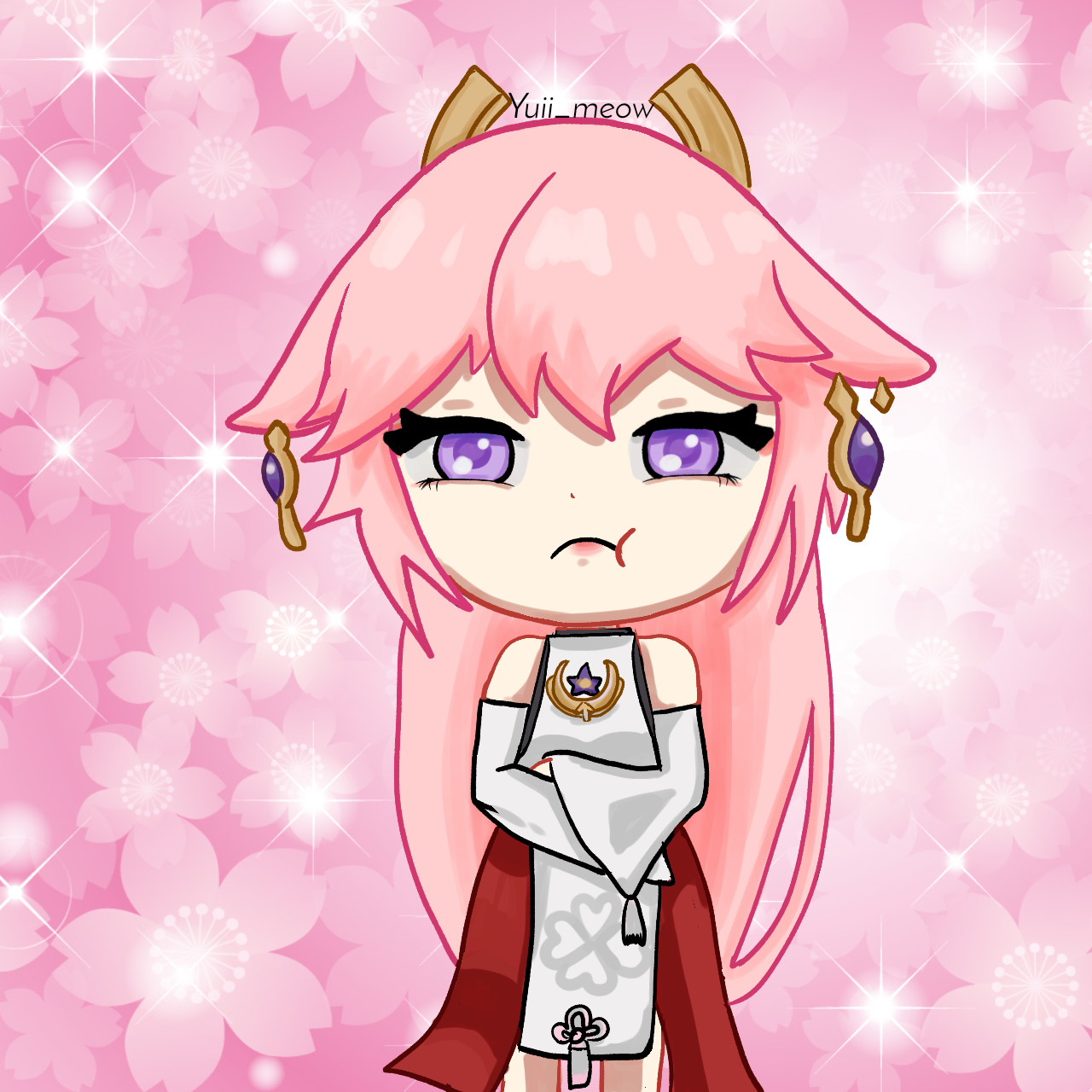 Fan art Yae Miko Genshin Impact | HoYoLAB