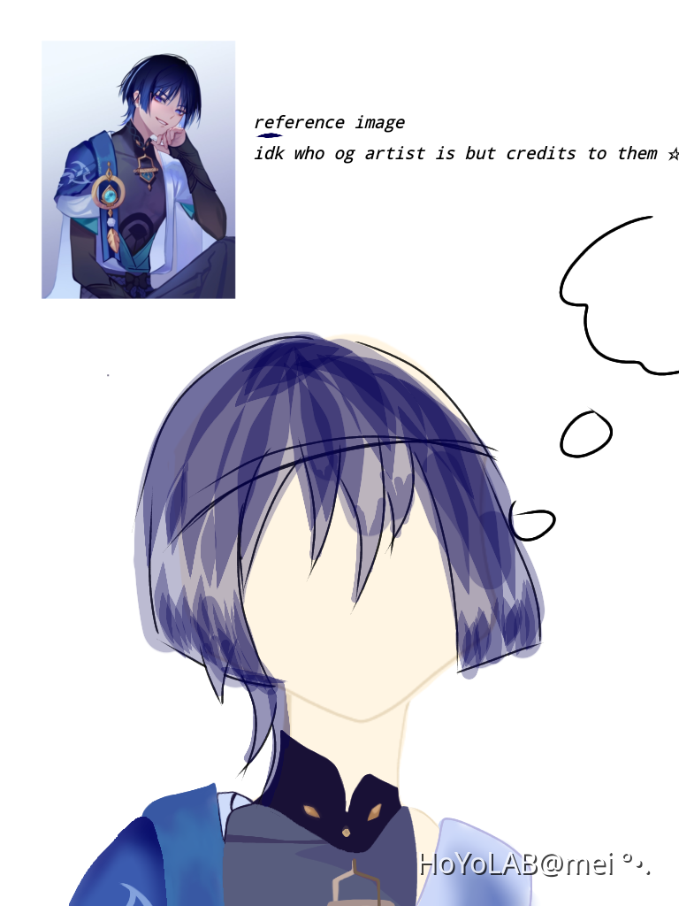 Wanderer and raiden comic WIP Genshin Impact | HoYoLAB