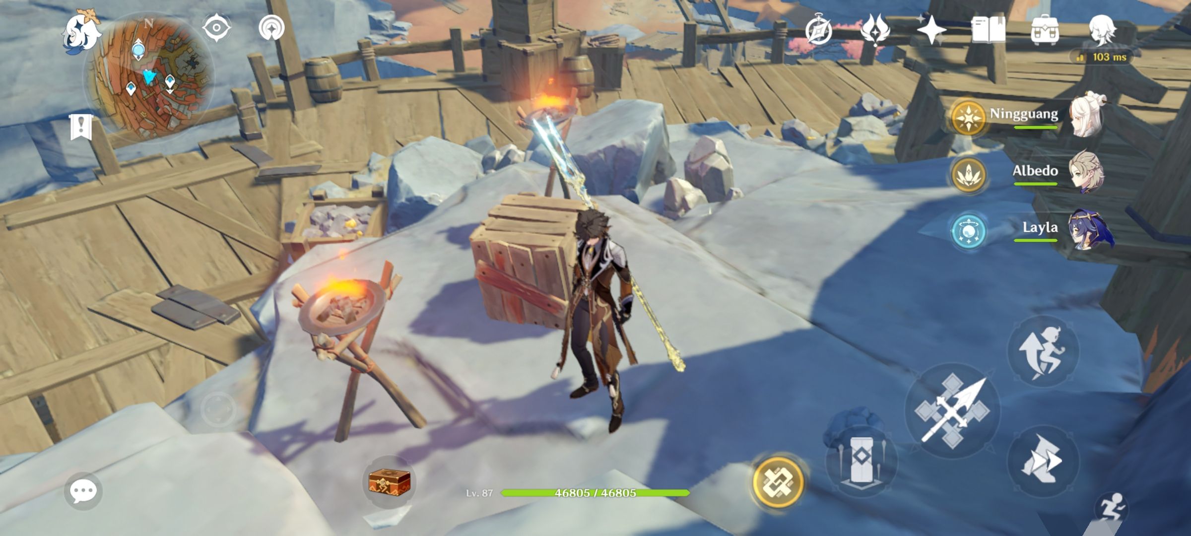 Hidden common chest at Chasm surface Genshin Impact | HoYoLAB