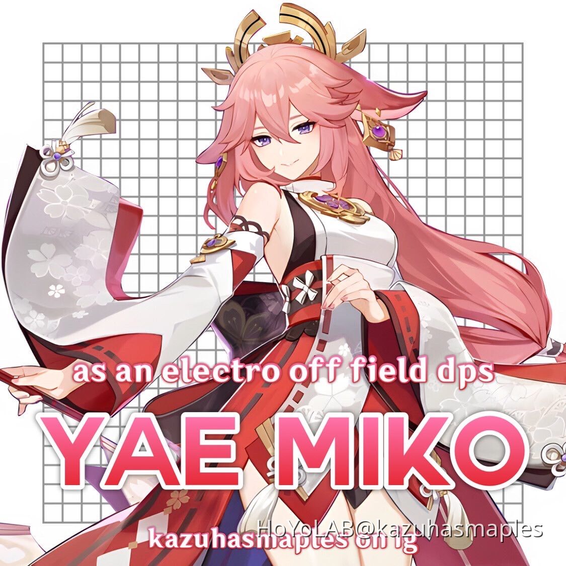 Yae Miko - Electro Off Field DPS Genshin Impact | HoYoLAB