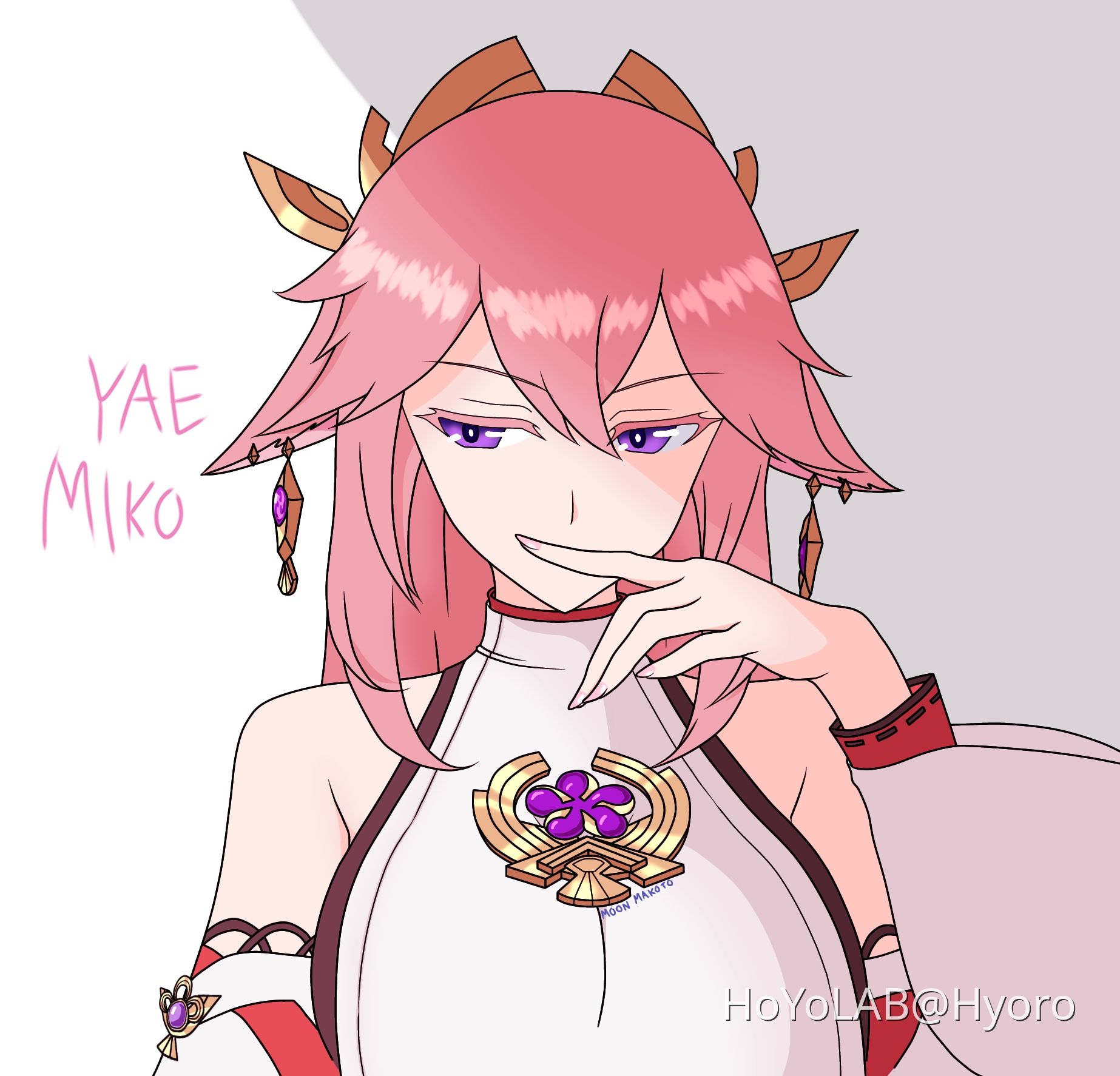 Yae Miko Fanart Genshin Impact | HoYoLAB