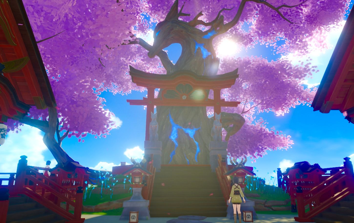 Sakura fox tree Genshin Impact | HoYoLAB