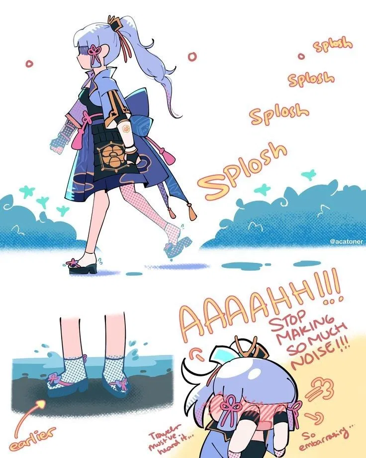 Kamisato Ayaka Meme Genshin Impact | HoYoLAB