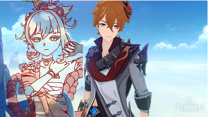 Yoimiya and Tartaglia Genshin Impact | HoYoLAB