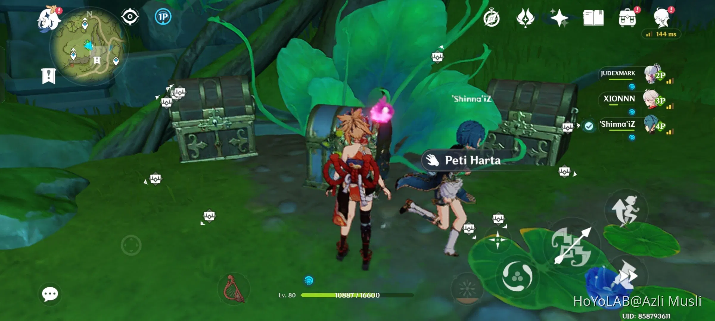 bila kau buat quest Tolong Aranara 76 dan kau dak mark lokasi yg sudah ...