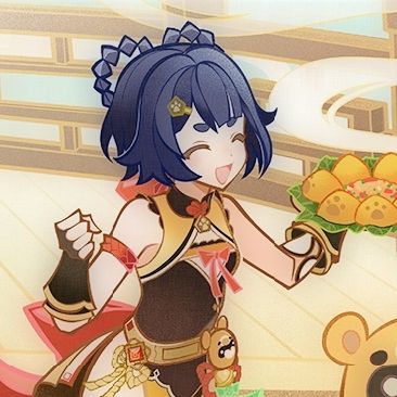 Xiangling and Keqing matching icons Genshin Impact | HoYoLAB