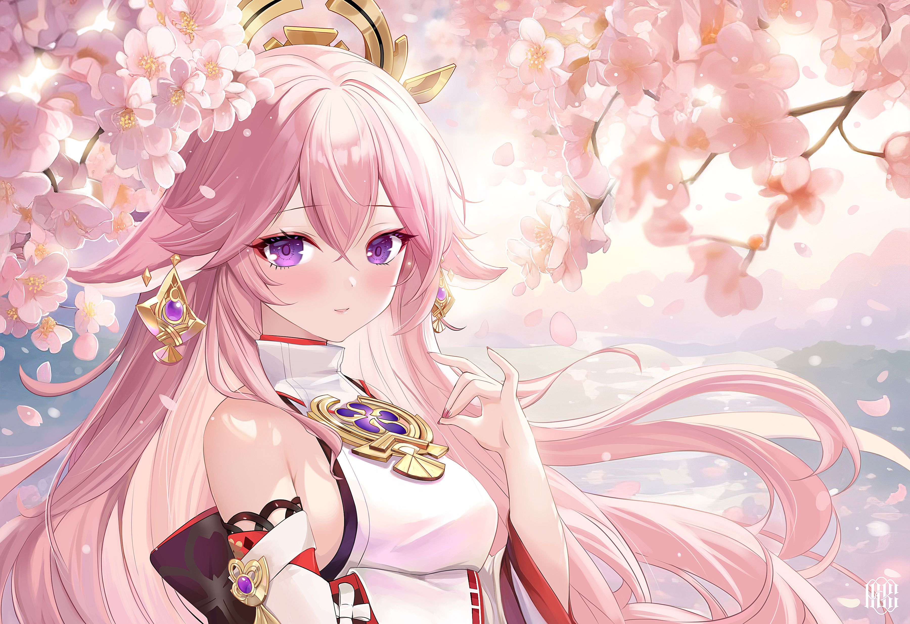 Sweet Yae by BanQ (ABC Art) Genshin Impact | HoYoLAB