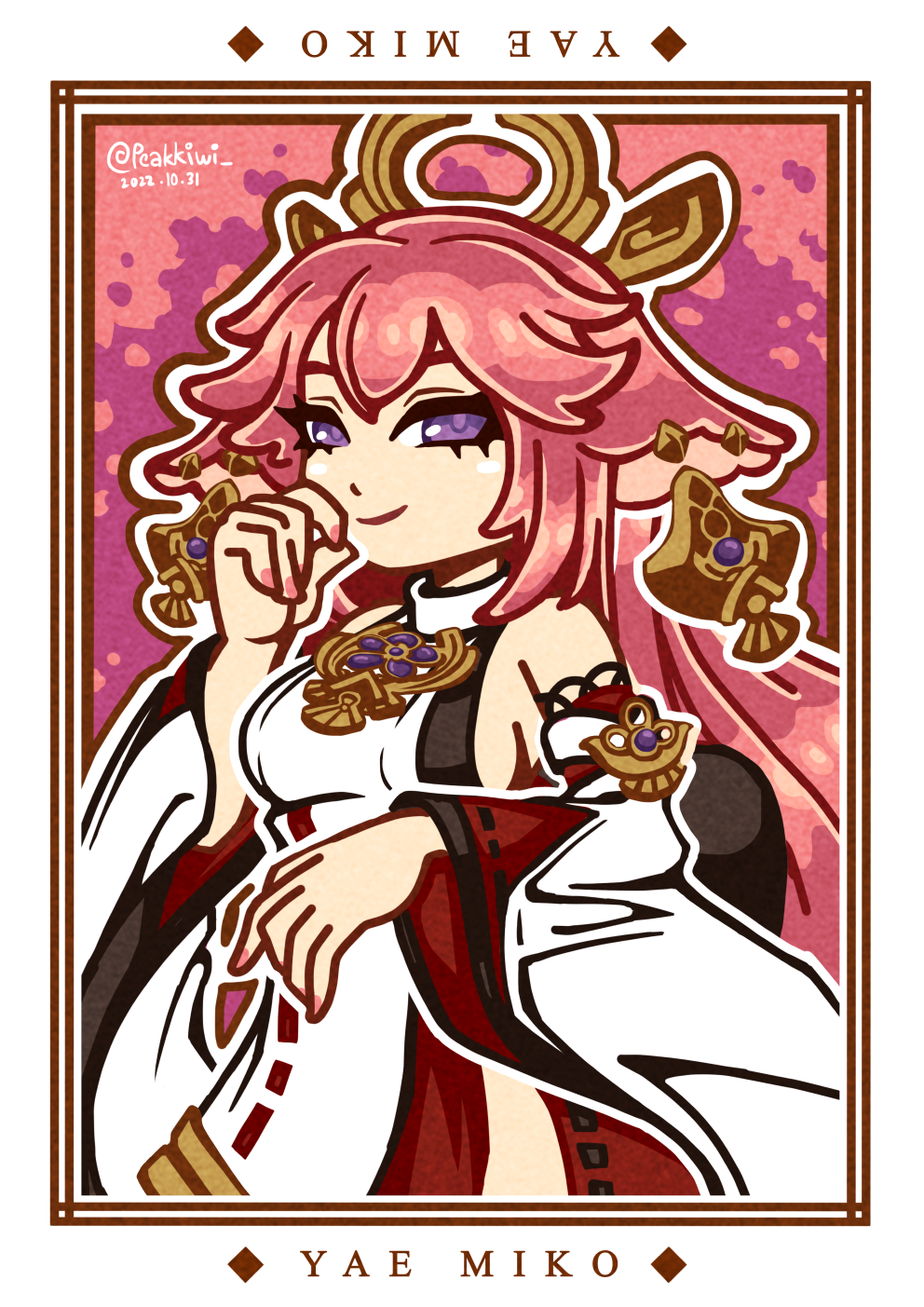Entry for [Yae Miko Fan Art Contest] Genshin Impact | HoYoLAB