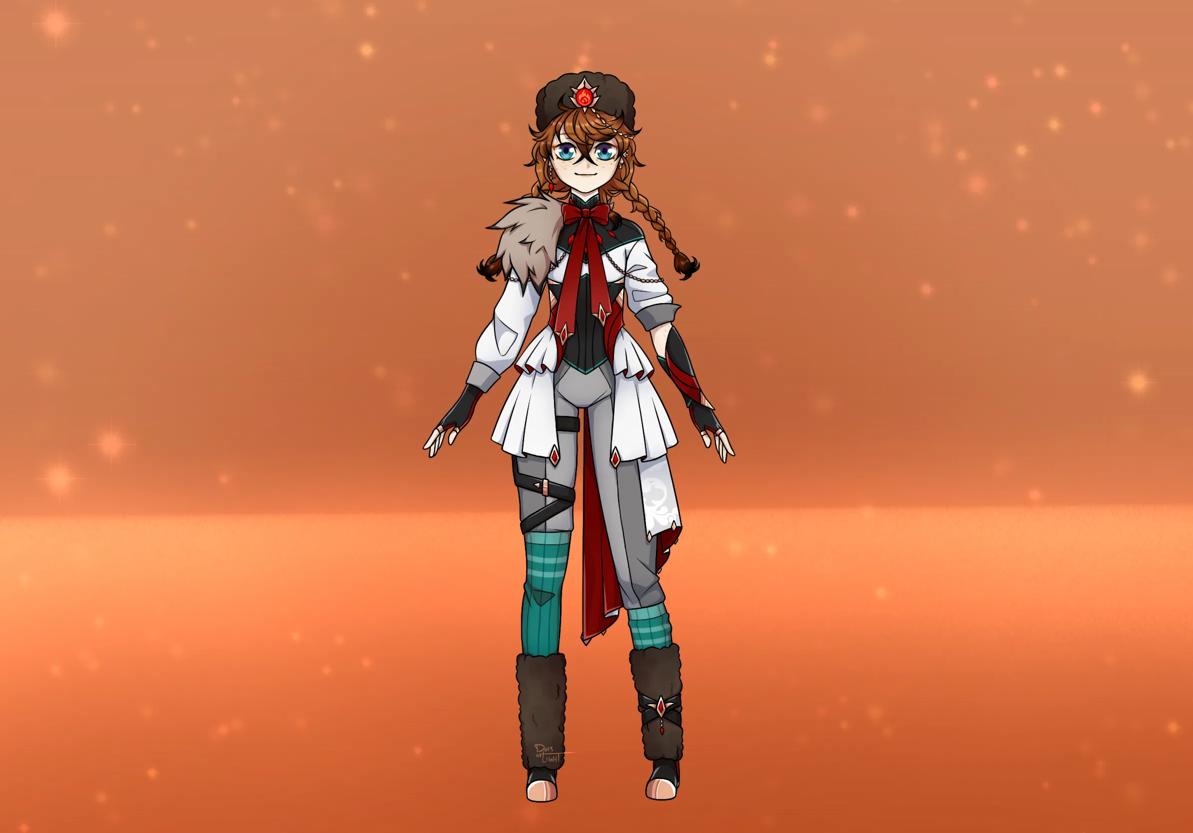 Playable 4 Star Tonia: Headcanon Design Genshin Impact | HoYoLAB