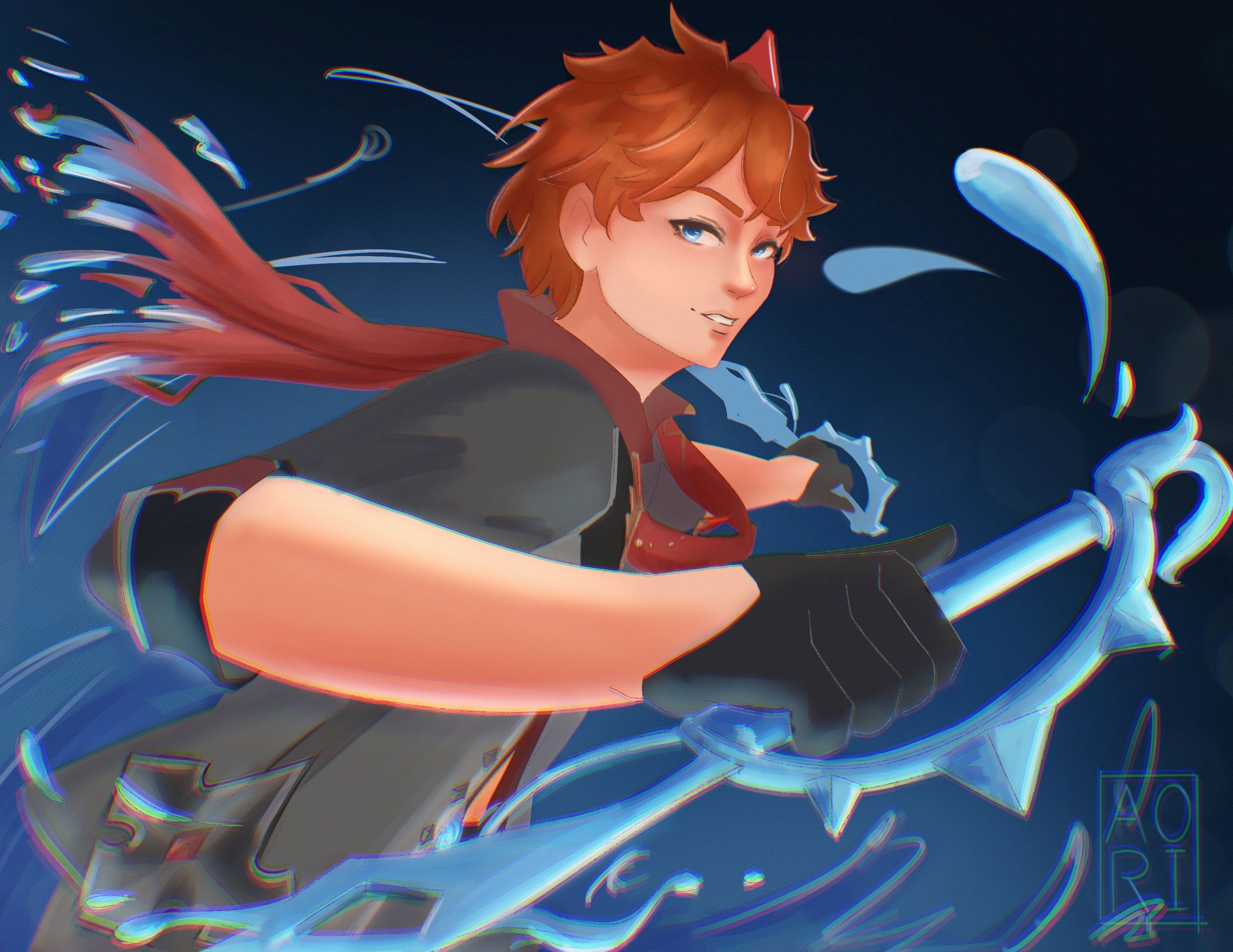 Childe/Tartaglia Fanart - Contest Entry Genshin Impact | HoYoLAB