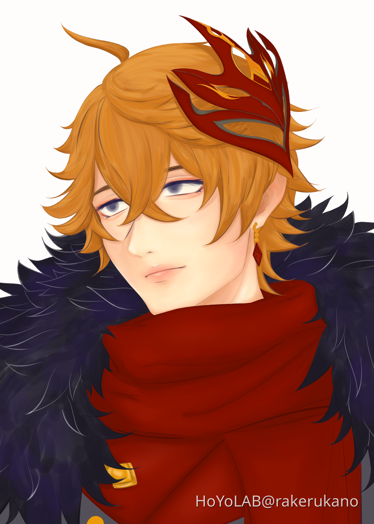 My Entry for Childe Fan Art Contest Genshin Impact | HoYoLAB