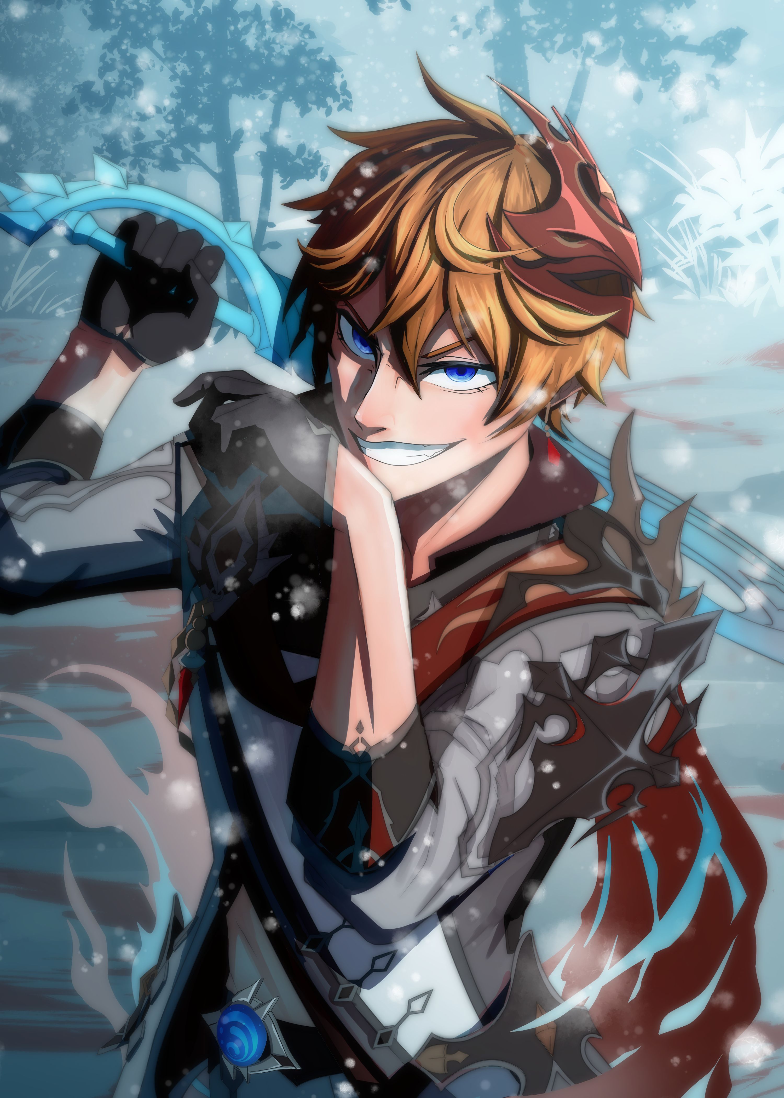 Snow is a nice Backdrop Genshin Impact | HoYoLAB