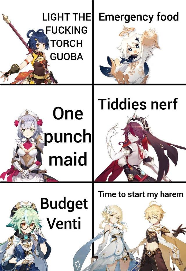 Enjoy the random meme!♡ Genshin Impact | HoYoLAB