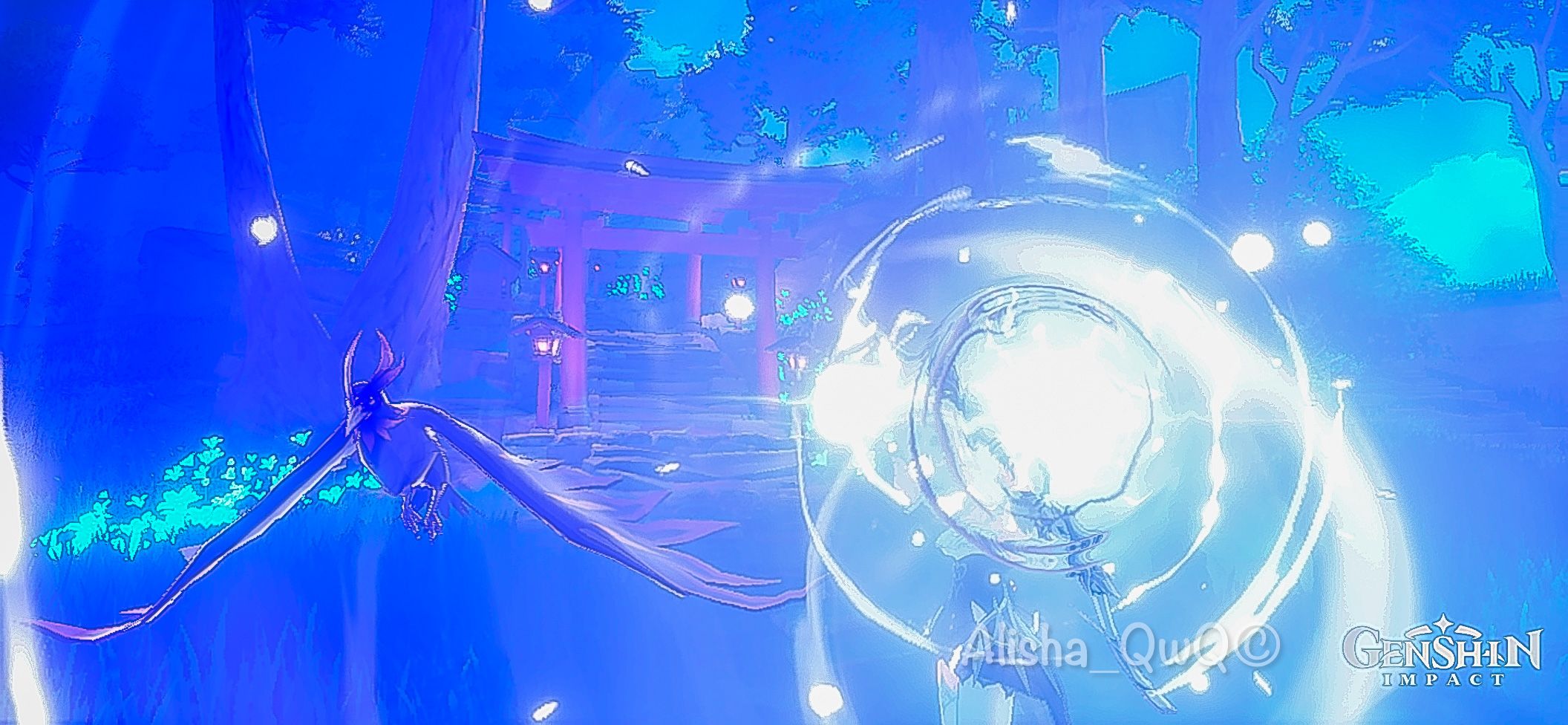 Day 13 “as the night raven appear” Genshin Impact | HoYoLAB