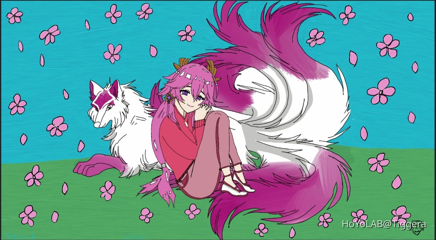 kitsune Yae Miko Genshin Impact | HoYoLAB