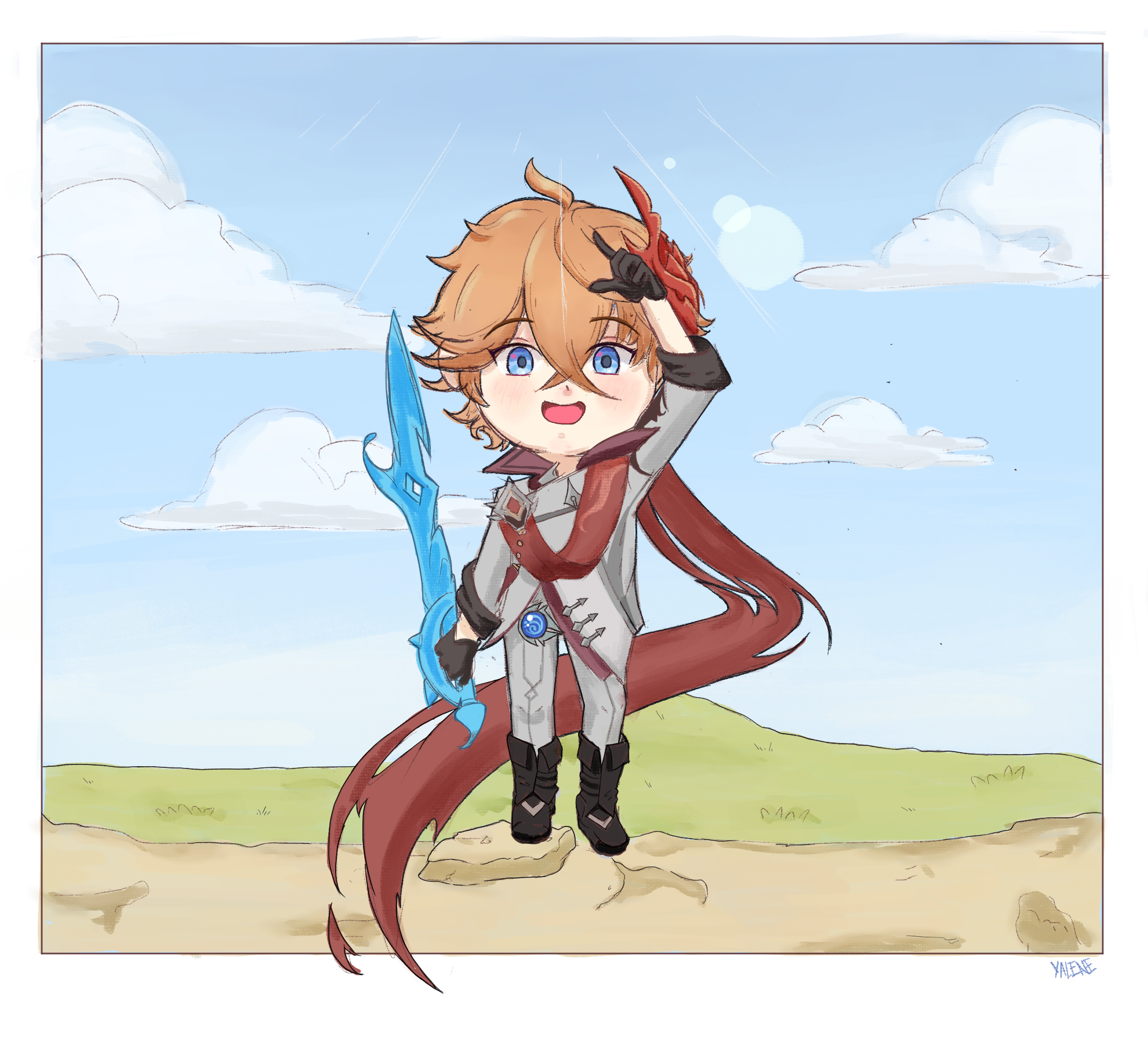 Chibi Tartaglia Genshin Impact | HoYoLAB