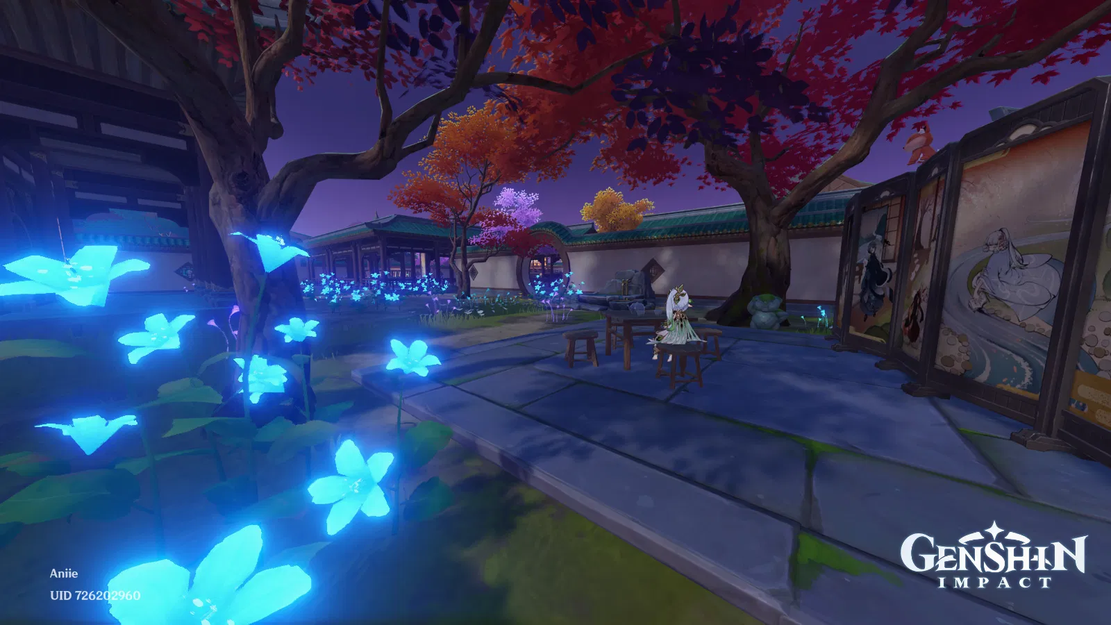 Liyue Based garden with Inazuman elements, replica uid: 5021170256 ...