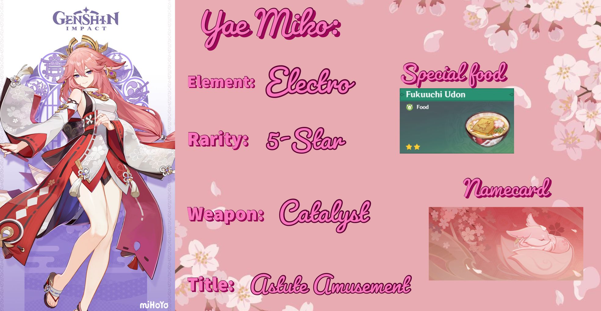 [Guide] How to build Yae Miko! 💕 Genshin Impact | HoYoLAB