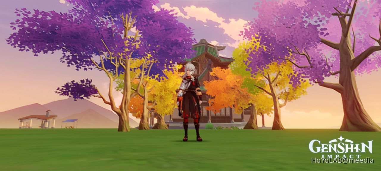 Colorful tree Genshin Impact | HoYoLAB