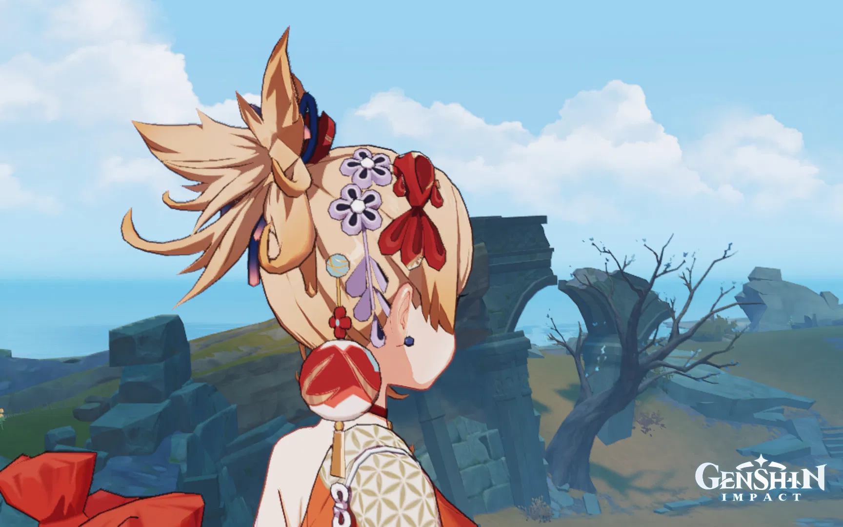 Yoimiya up close I have several questions (read desc) Genshin Impact ...