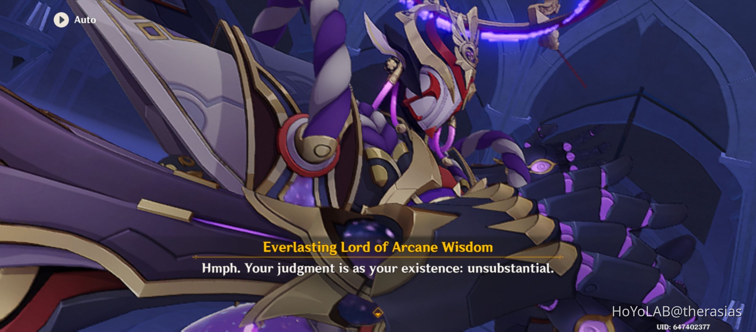 Saving a screenshot of Scaramouche's insult ⚡ Genshin Impact | HoYoLAB