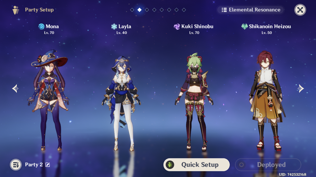 Mona Layla team Genshin Impact | HoYoLAB