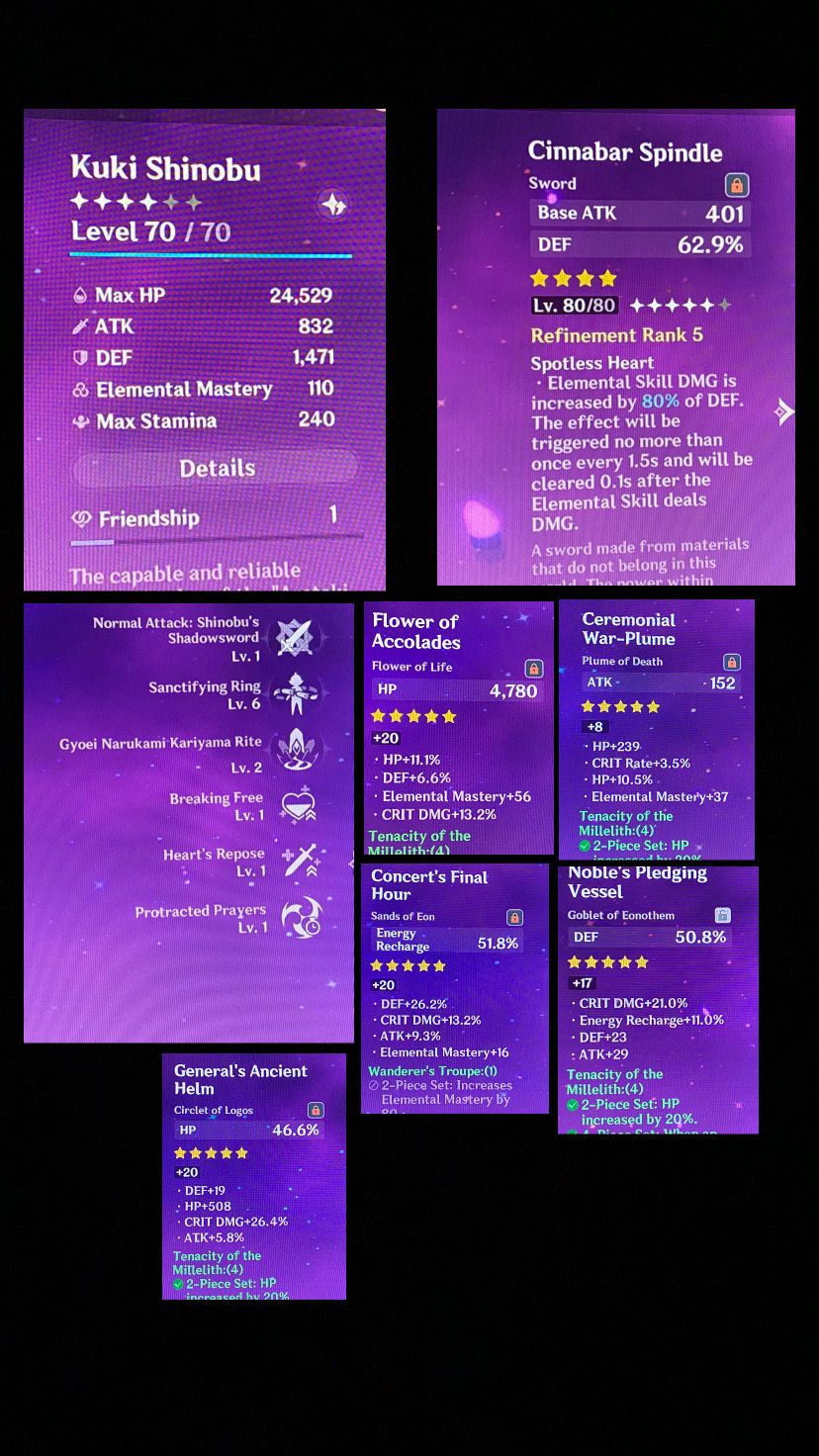 Kuki build help ;-; Genshin Impact | HoYoLAB