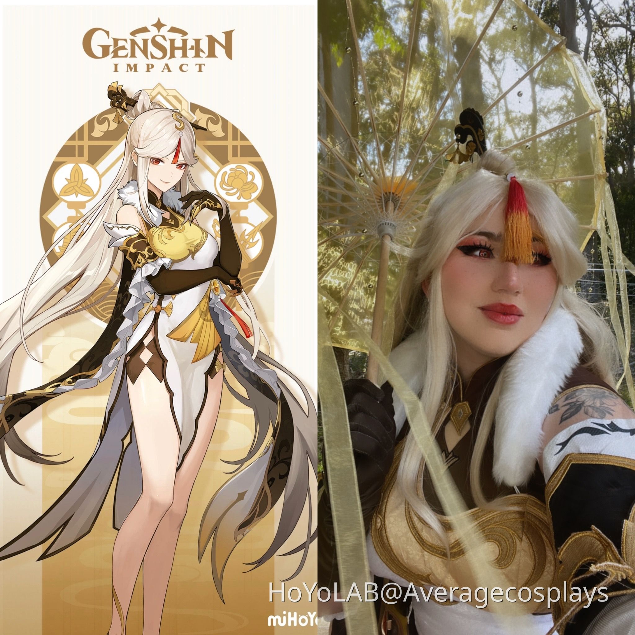 CHARACTER VS COSPLAY! Genshin Impact | HoYoLAB