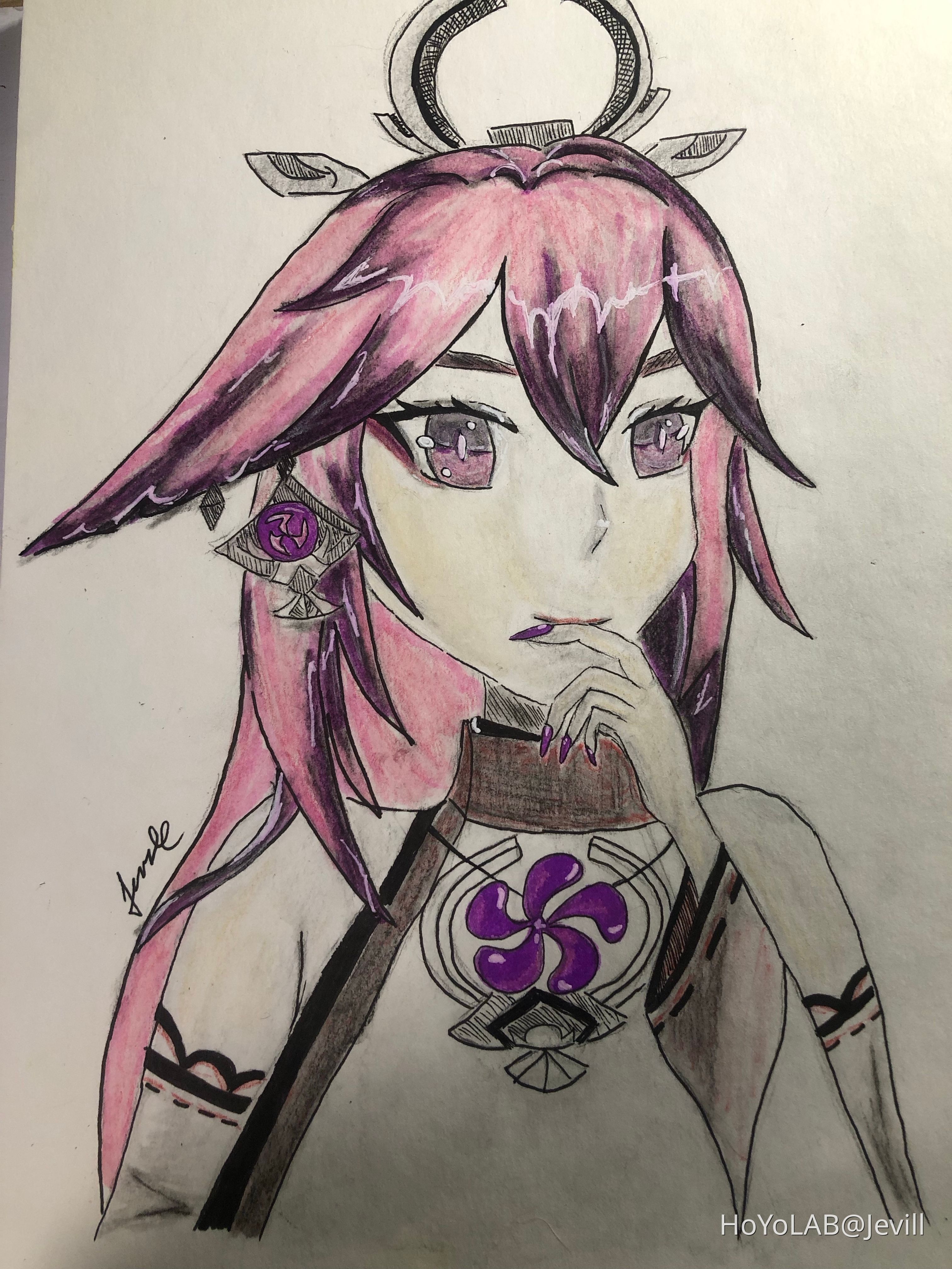 Yae Miko Genshin Impact | HoYoLAB