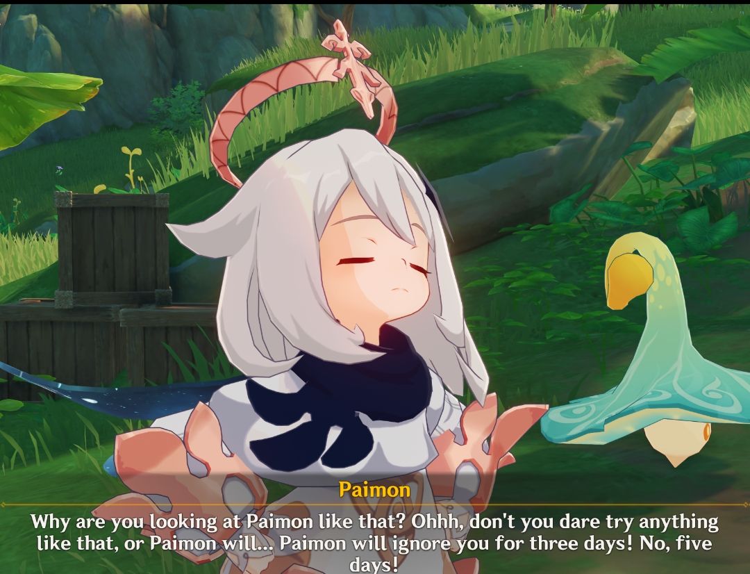 Paimon's threat Genshin Impact | HoYoLAB