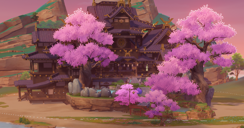 Shogun's Castle {5113759789} | Genshin Impact | HoYoLAB