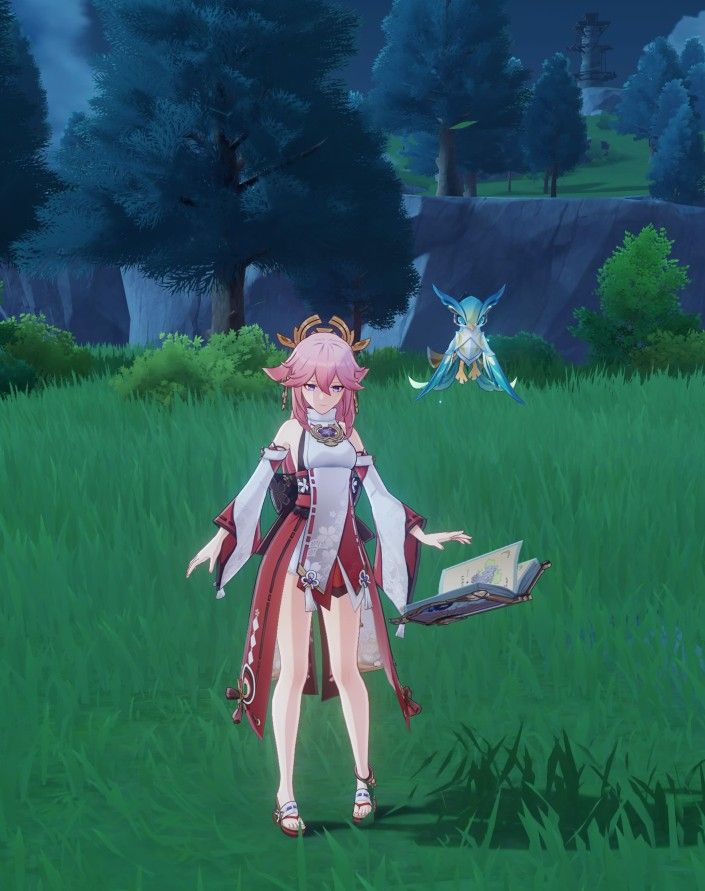 the many faces of yae miko Genshin Impact | HoYoLAB